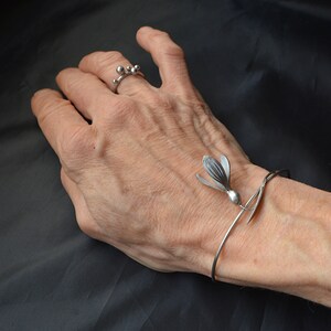 Eco Friendly Snowdrop Bracelet - Etsy