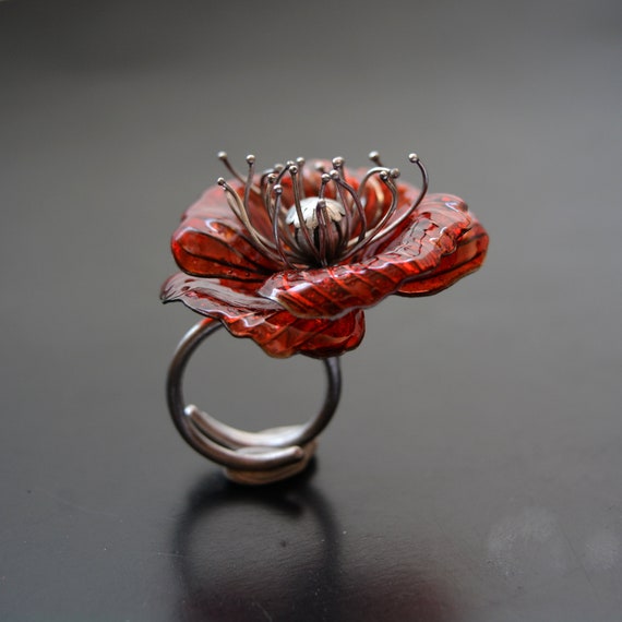 Ring Poppy | Etsy
