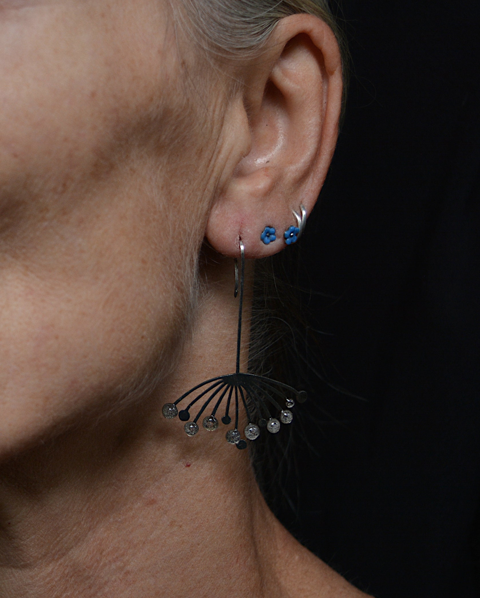 Eco Friendly Earrings Inflorescence Umbelliferae - Etsy