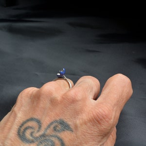 Eco Friendly Blue Bell Ring - Etsy