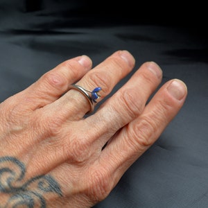 Eco Friendly Blue Bell Ring - Etsy