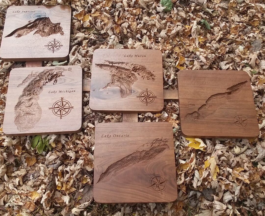 Great Lakes Bathymetric Models - Etsy