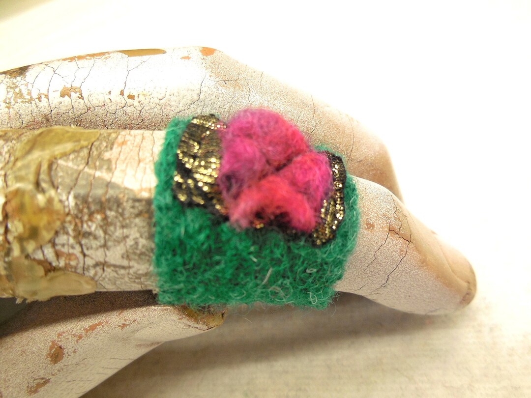 Ring Finger Cuffs Made of Wool Always Fit Are Warm and Hold Long Soft ...