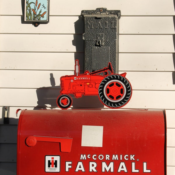 Tractor Mailbox - Etsy