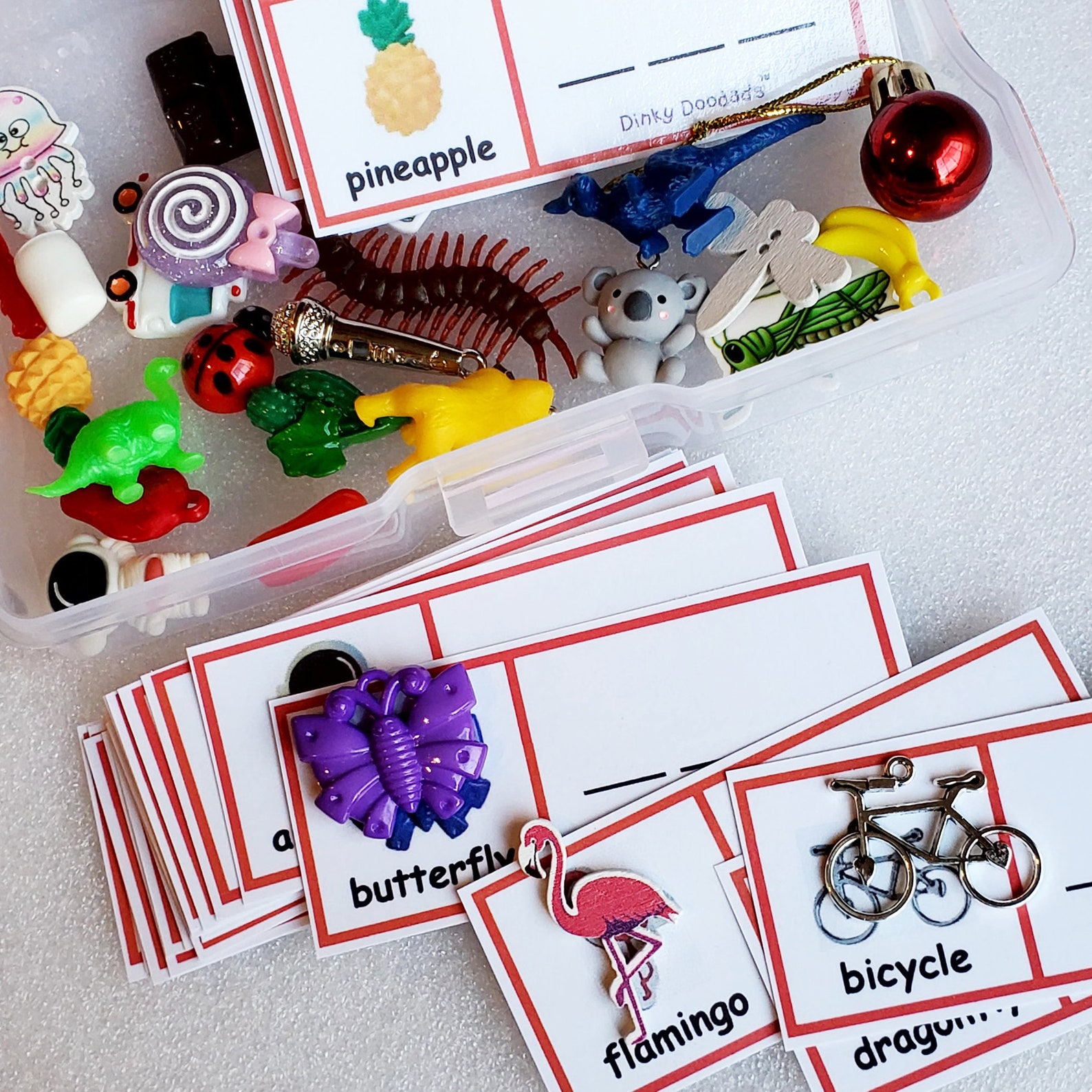 SYLLABLES, 2, 3 and 4 Syllable Words, Trinkets-speech Therapy-phonics ...