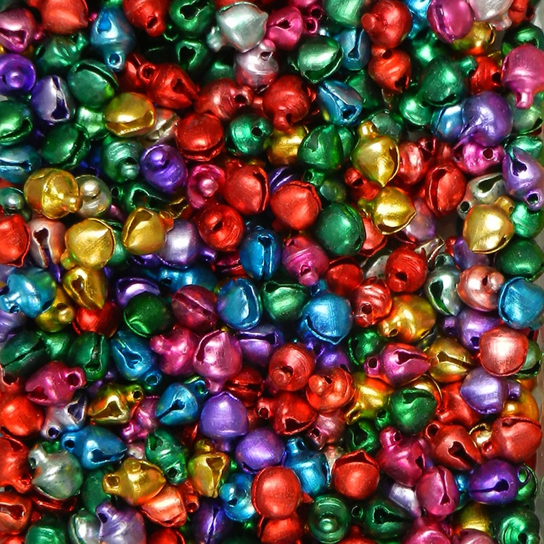 6mm JINGLE BELLS (100), Christmas Bells, Christmas Crafts, Christmas ...