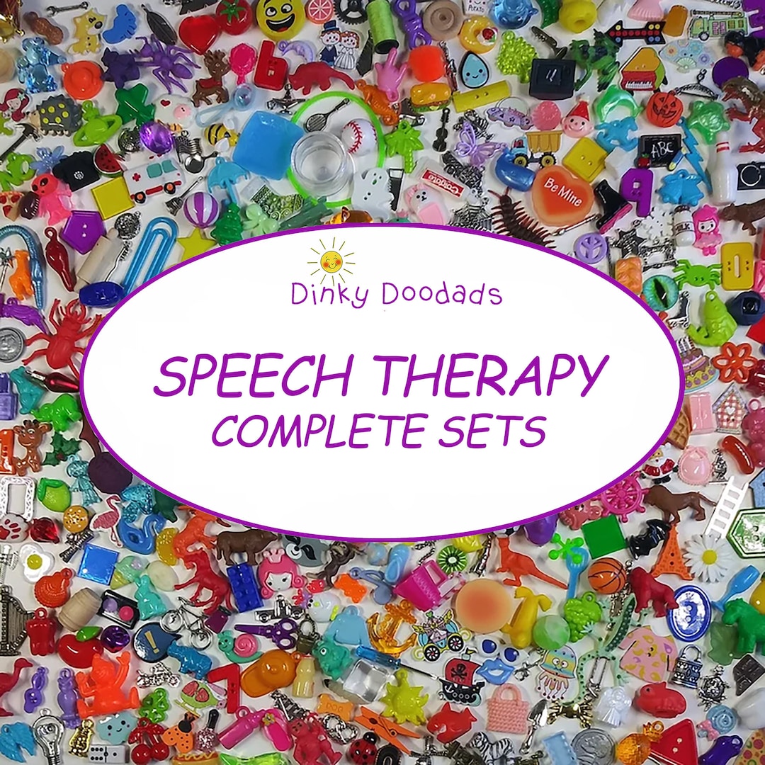 SPEECH THERAPY TRINKETS - Speech Therapy Minis - Speech Therapy ...