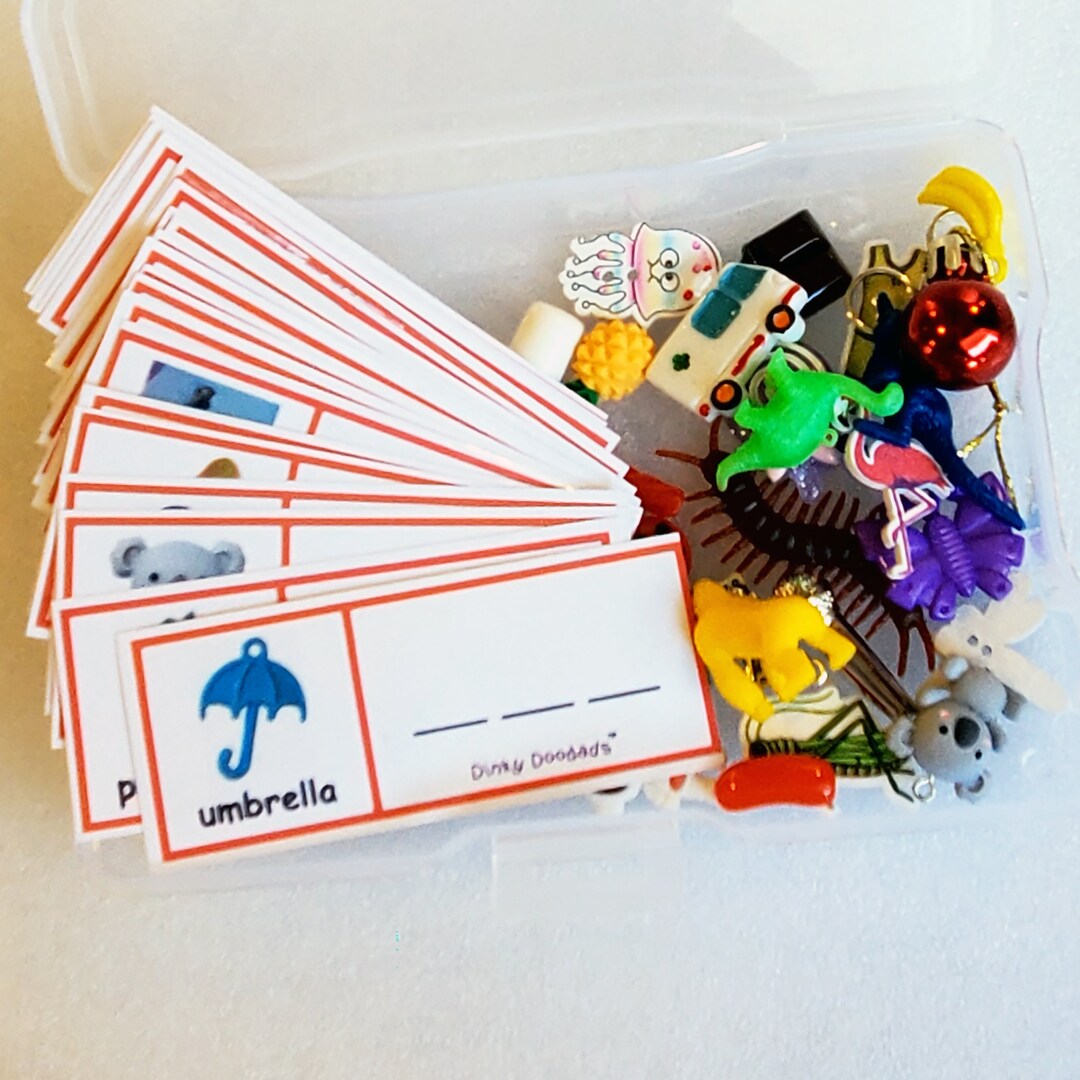 SYLLABLES, 2, 3 and 4 Syllable Words, Trinkets-speech Therapy-phonics ...