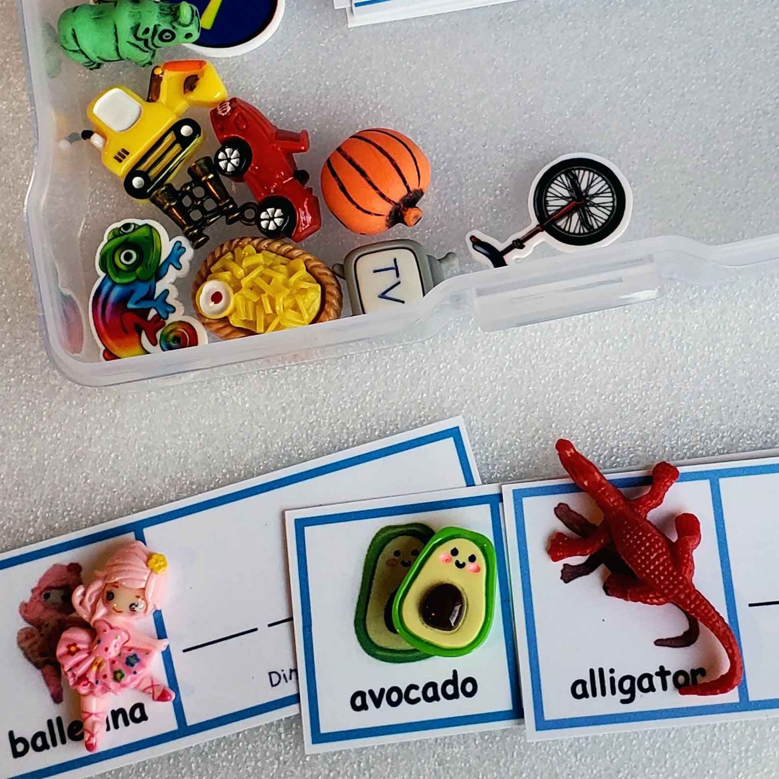 SYLLABLES, 2, 3 and 4 Syllable Words, Trinkets-speech Therapy-phonics ...