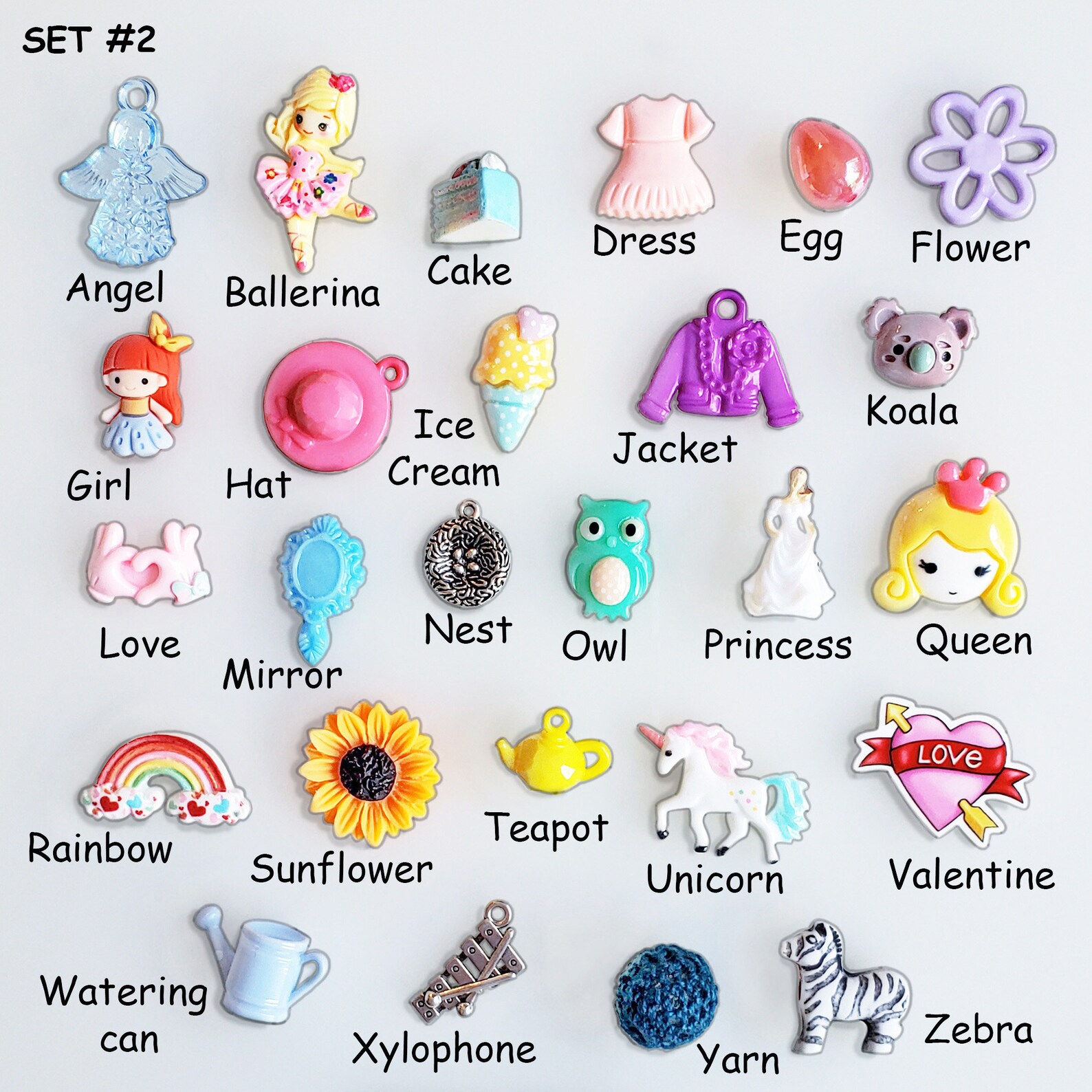 ABC TRINKETS Boy Girl or Mix for I Spy Bags Sensory - Etsy