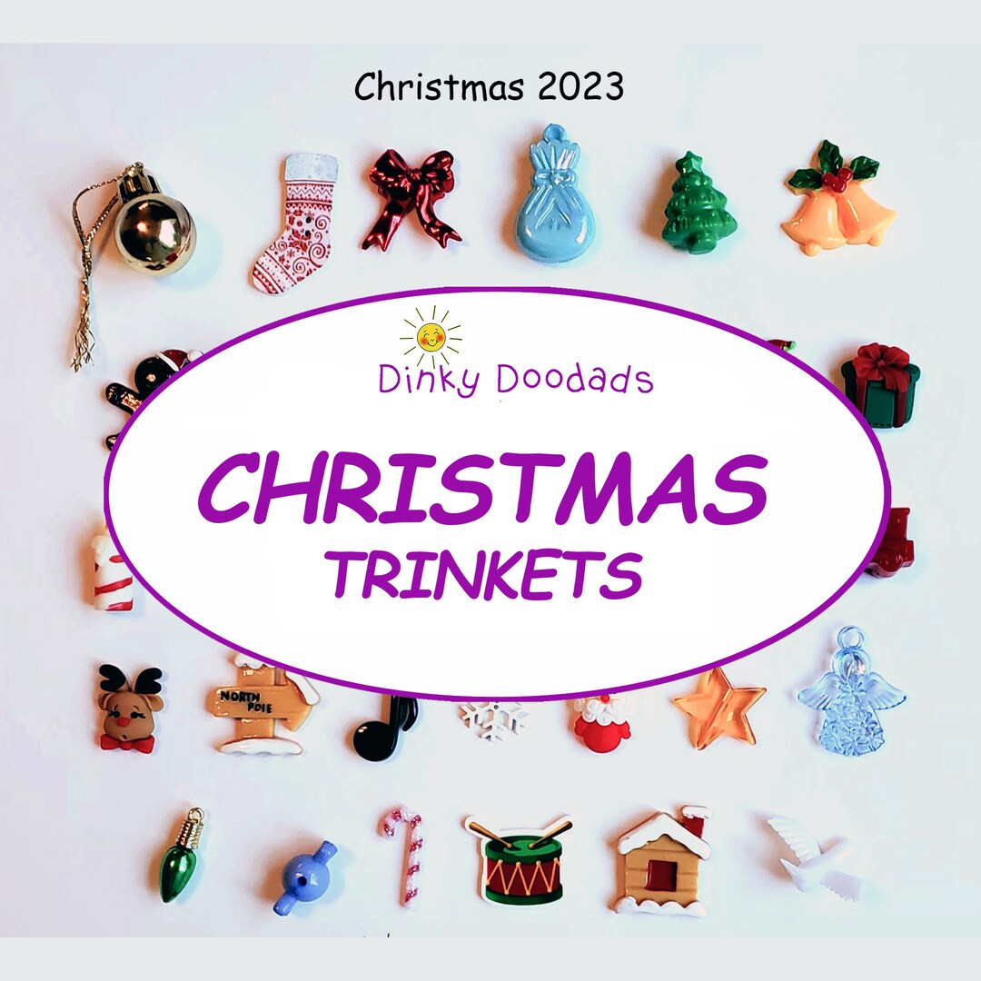CHRISTMAS TRINKETS, Miniatures, Toys for I Spy Bags, Christmas ...