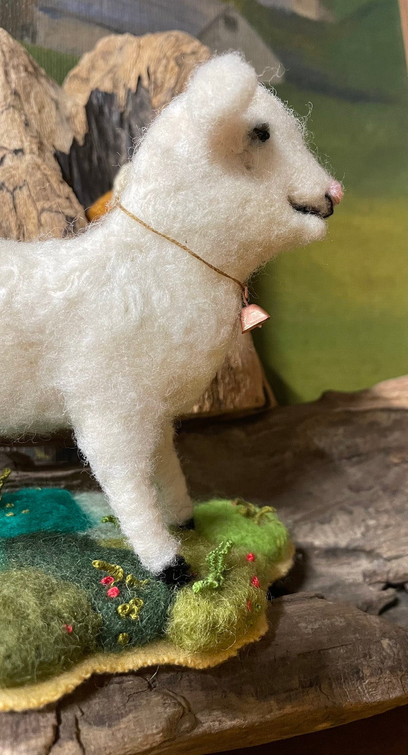 Needle Felted Sheep - Etsy