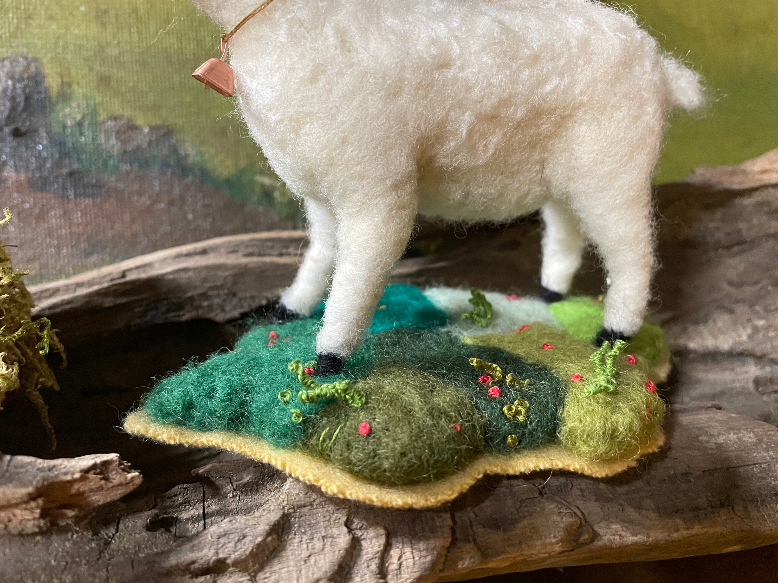 Needle Felted Sheep - Etsy