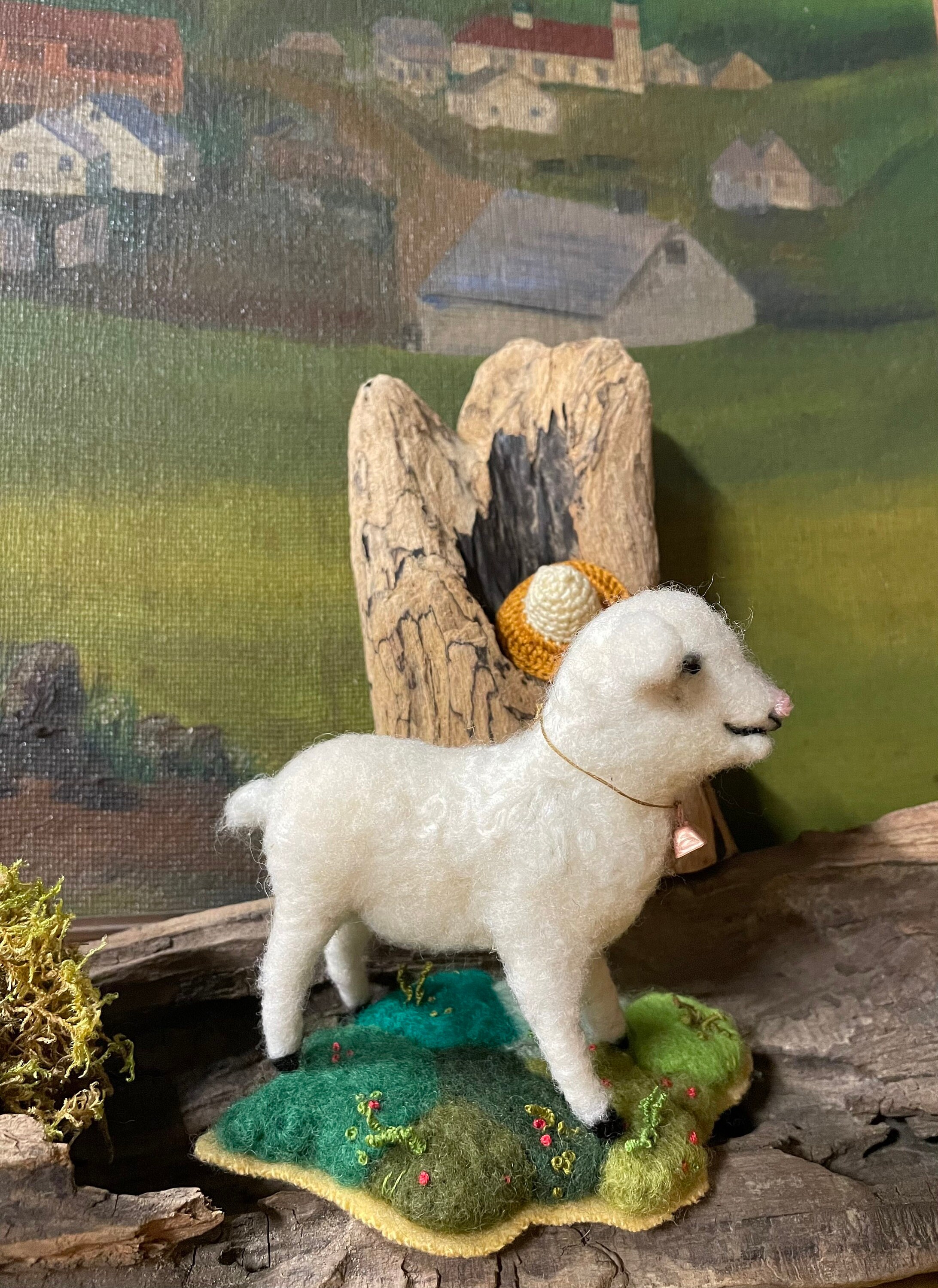 Needle Felted Sheep - Etsy