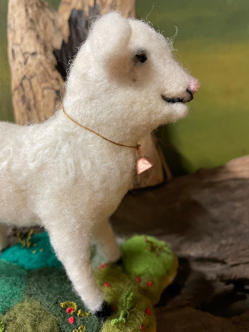 Needle Felted Sheep - Etsy