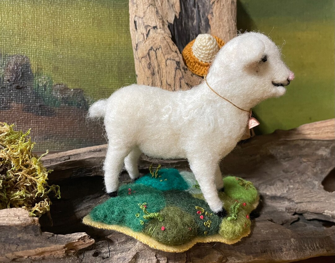 Needle Felted Sheep - Etsy