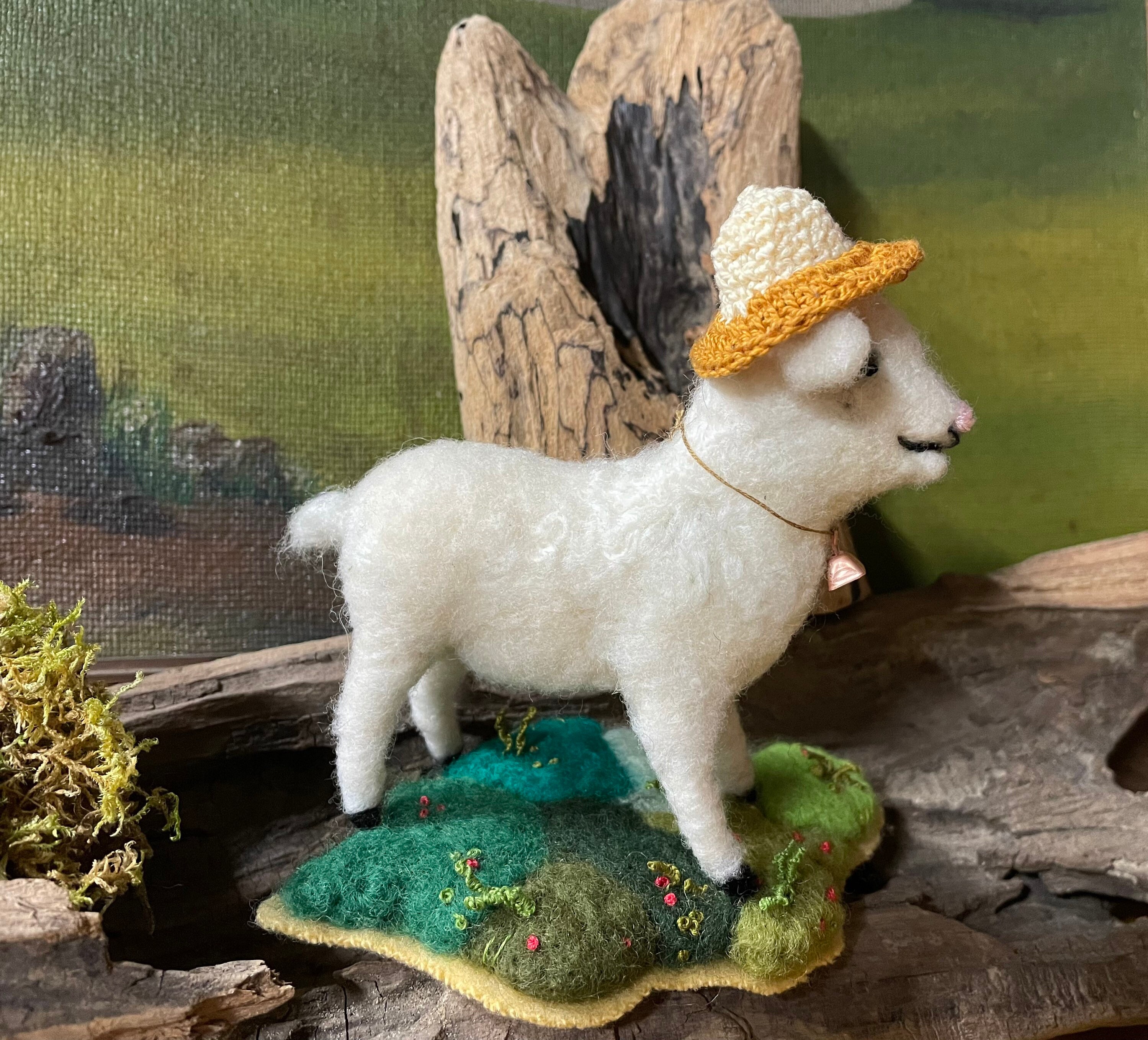 Needle Felted Sheep - Etsy