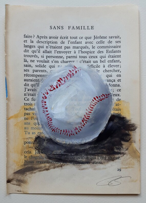 Baseball Still Life - Etsy