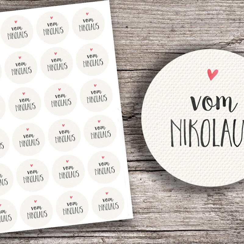 Nikolaus sticker - Etsy.de