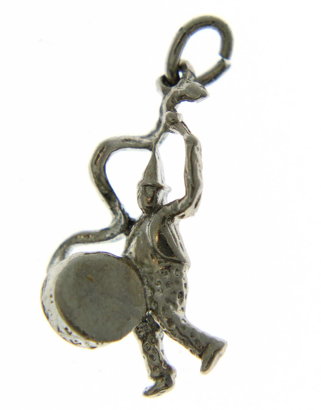 Vintage Sterling Silver Circus Clown Charm - Etsy