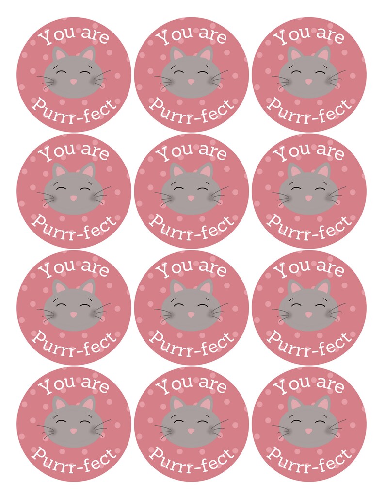 You Are Purr-fect Tag - Etsy