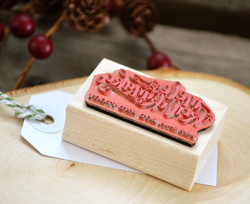 Mele Kalikimaka Stamp DIY Personalized Hawaiian Christmas - Etsy