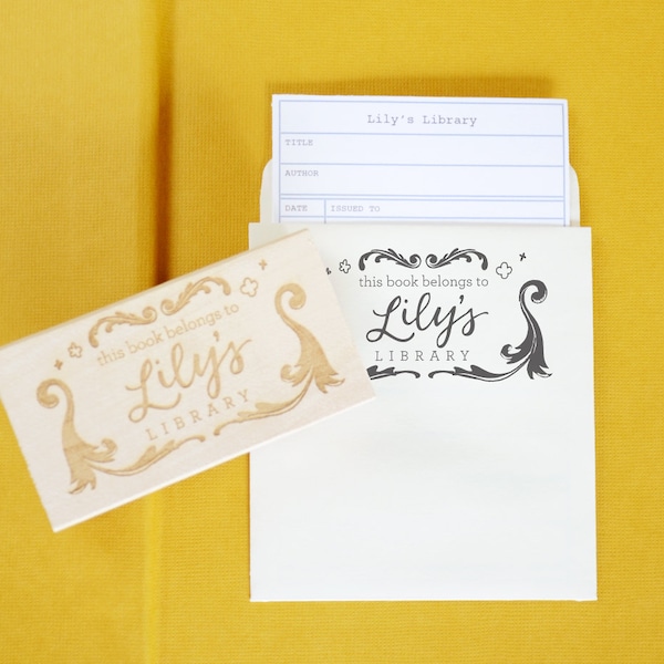 Adhesive Bookplate - Etsy