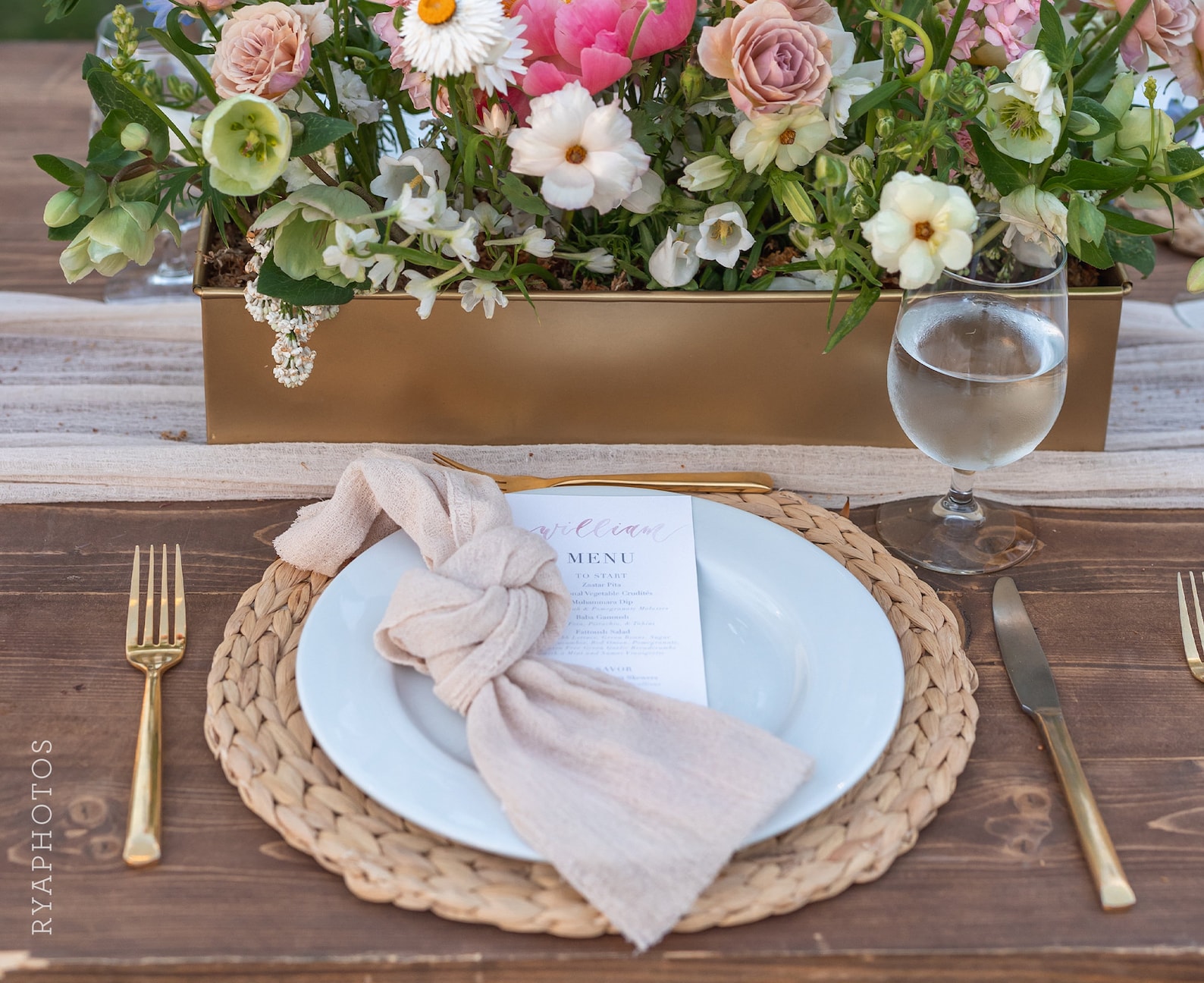 Personalized Wedding Reception Menus Custom Printed Wedding - Etsy