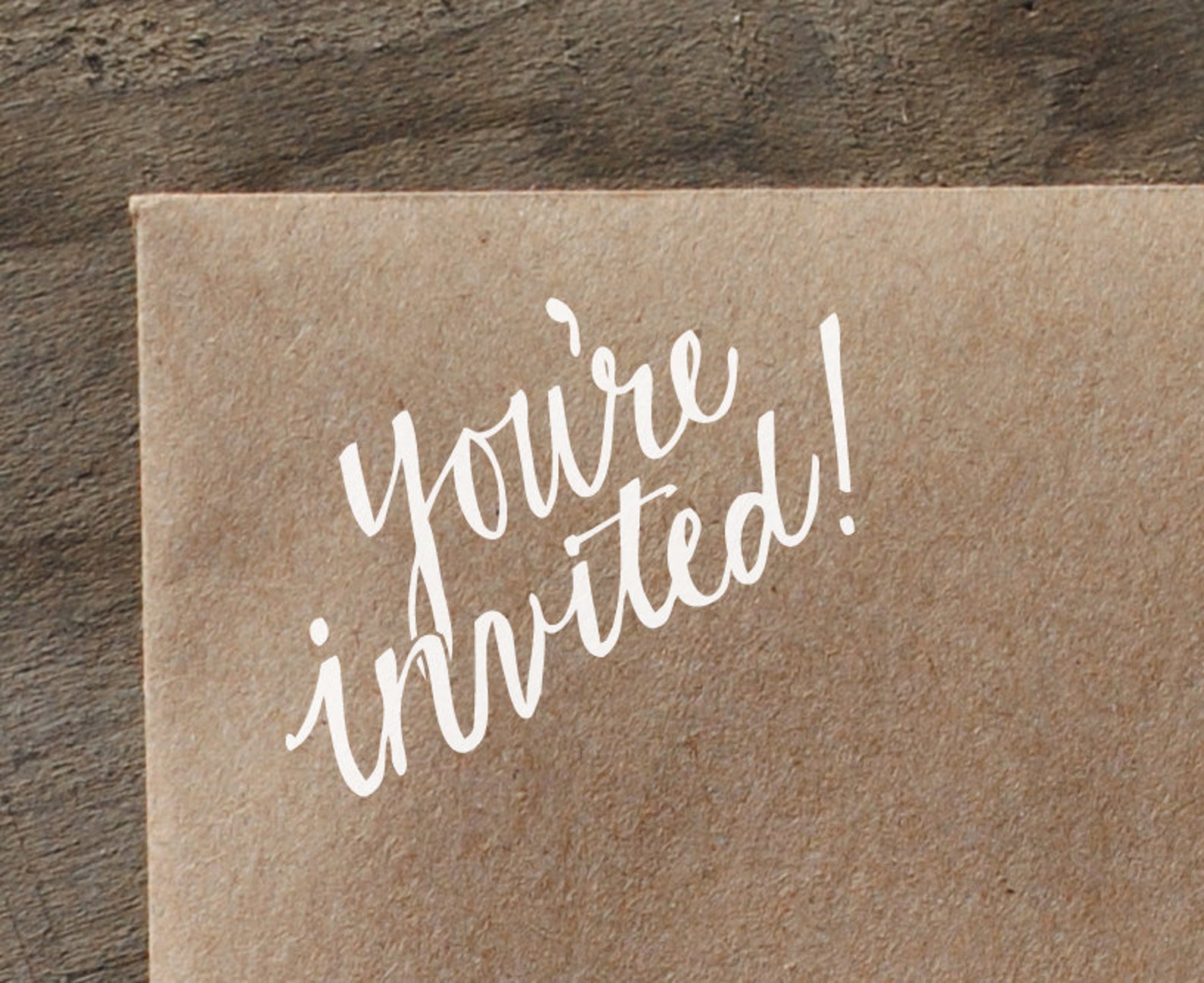 You're Invited Rubber Stamp for Use on Wedding Stationery | Etsy