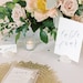 Watercolor Table Numbers Wedding Calligraphy Table Number - Etsy