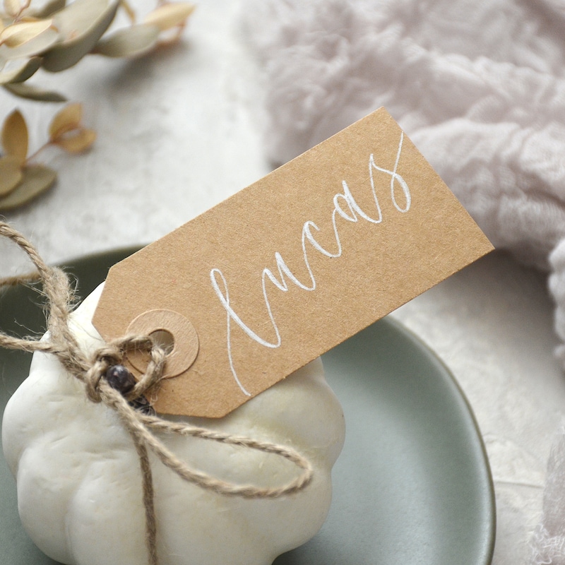 Buffet Name Tag - Etsy