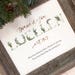 Last Name Sign, Watercolor Painting, Evergreen or Floral Theme ...