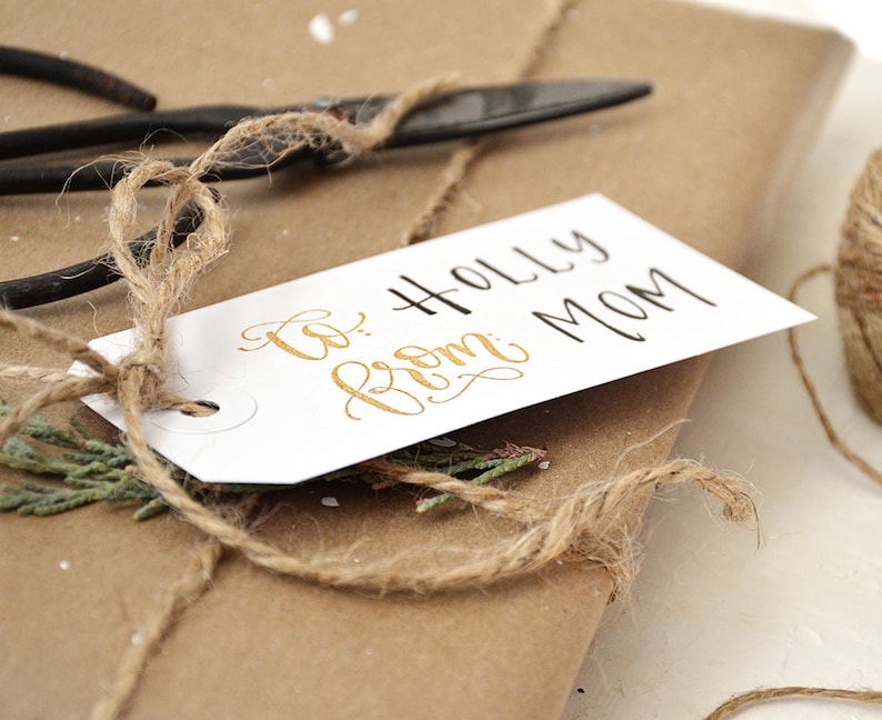 To and From Stamp DIY To From Gift Tags Stickers and Labels | Etsy