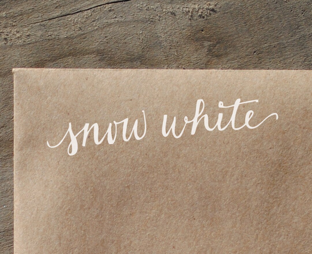 Custom Name Stamp, Personalized Name Rubber Stamp, Calligraphy Stamp ...