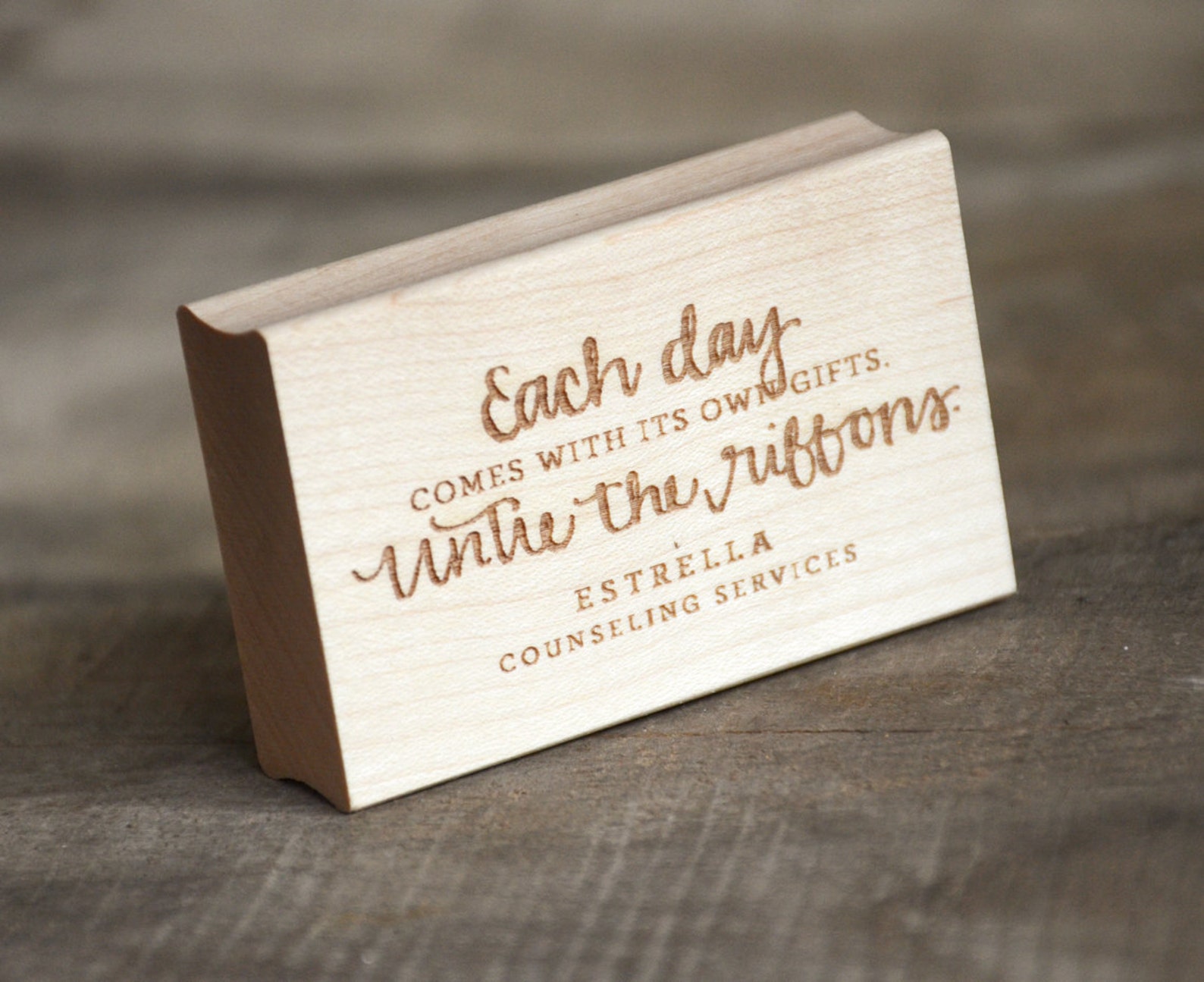 Personalized Handwritten Calligraphy Square Rubber Stamp With | Etsy