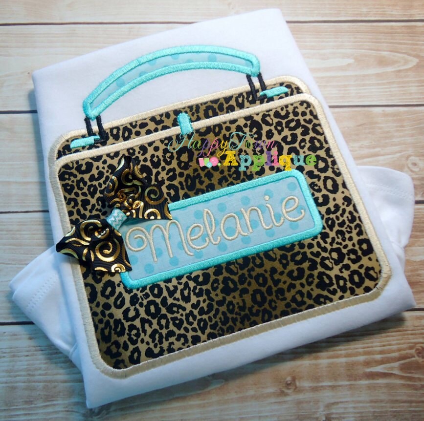 Lunch Box Rectangle Machine Embroidery Design - Etsy