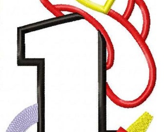 Firefighter Number FOUR Machine Embroidery Design | Etsy