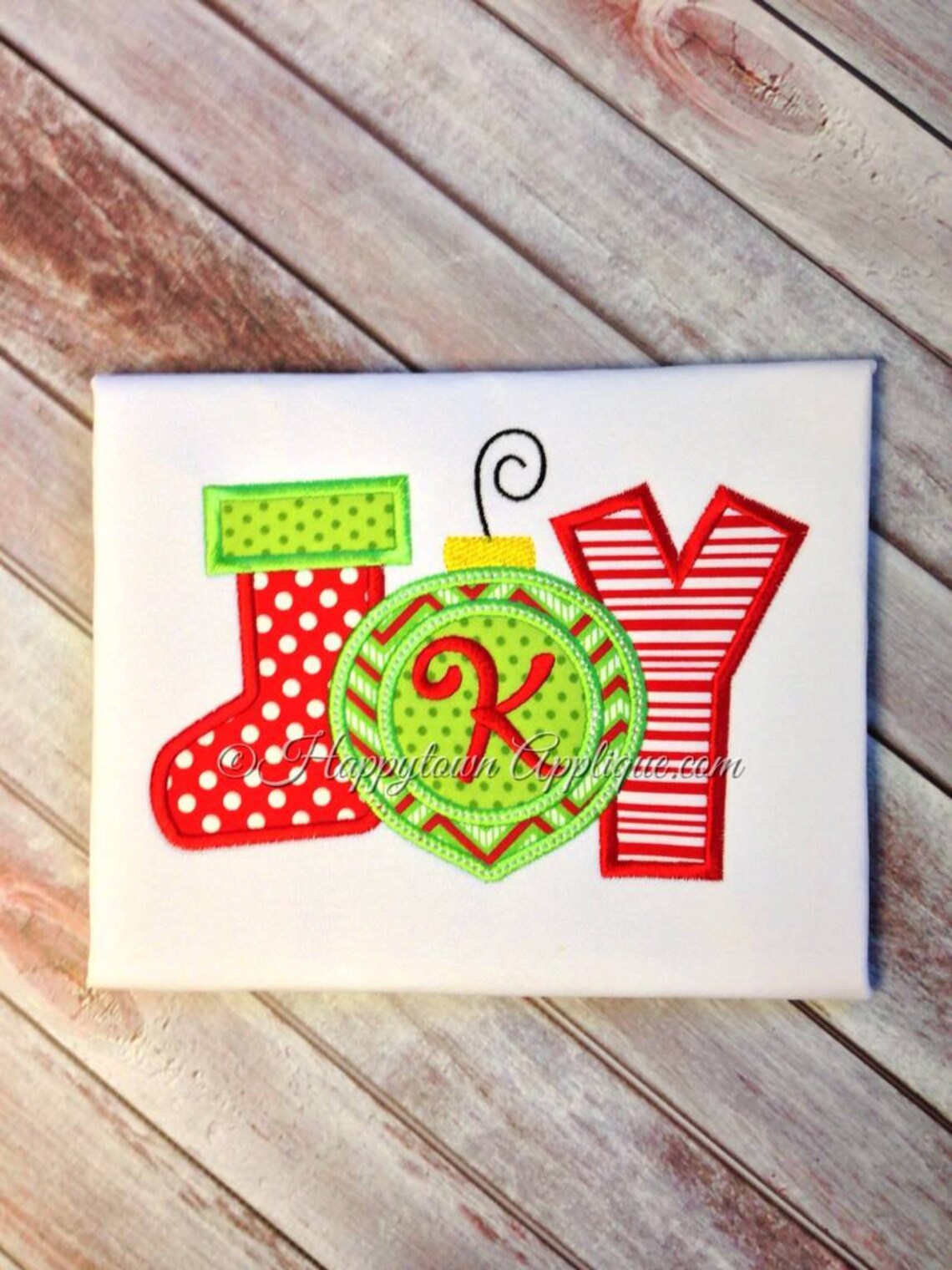 JOY Machine Embroidery Design | Etsy