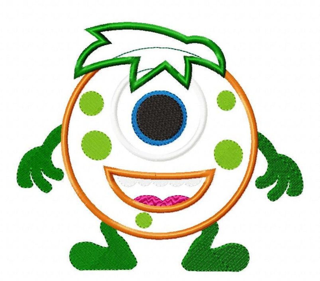 Monster7 Machine Embroidery Design - Etsy