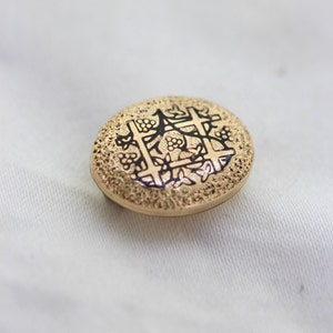 Vintage Enamel Pin, Antique Gold Filled Pin, Yellow Gold Filled Brooch ...