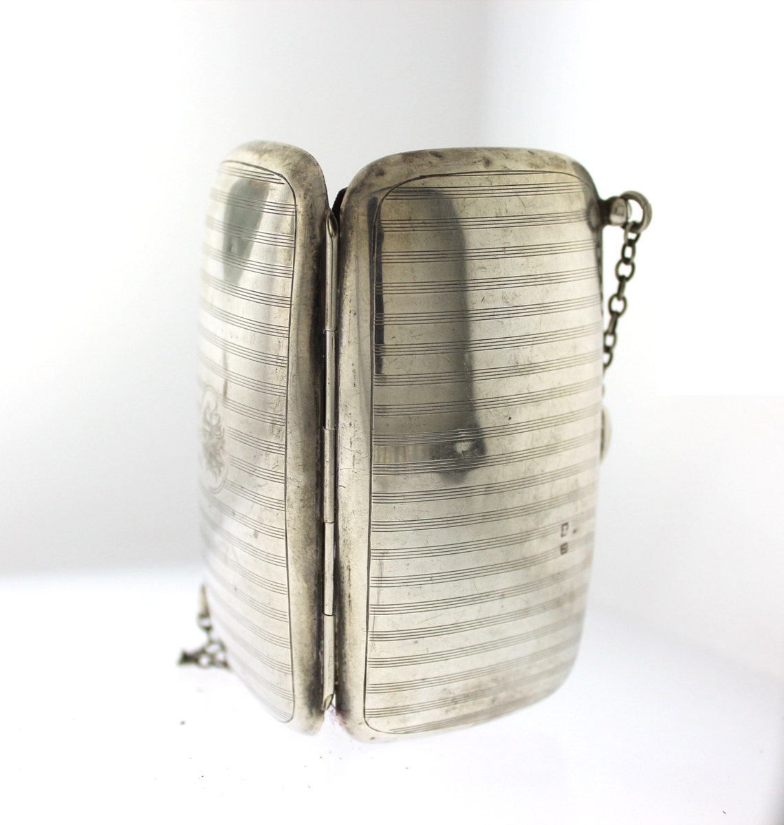 Antique Sterling Silver Coin Purse, Birmingham Hallmarked 1912 ...