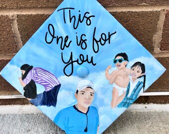 Custom Alien Grad/graduation Cap Painting - Etsy
