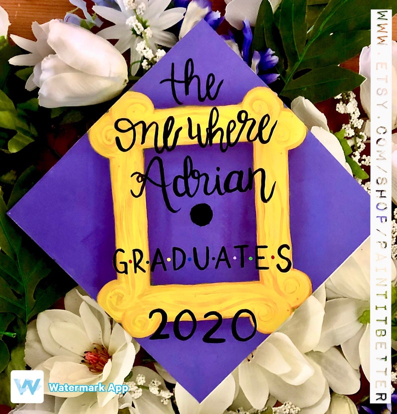 Custom Frame Grad/graduation Cap Painting - Etsy