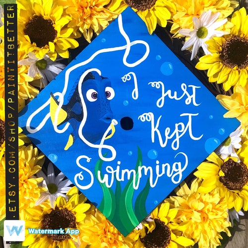 Custom British Grad/graduation Cap Painting - Etsy