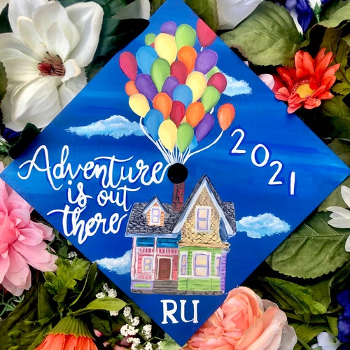 Custom Castle Grad/graduation Cap Painting | Etsy