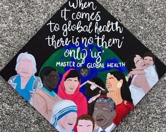 Custom Castle Grad/graduation Cap Painting - Etsy