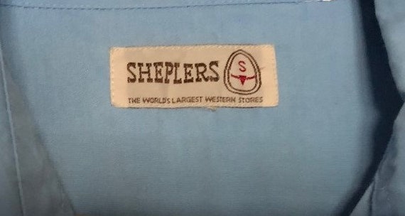 Vintage men's Sheplers snap pearl western shirt - Gem