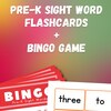 Printable Kindergarten Dolch Sight Word Flashcards and Bingo With Bingo ...