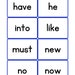 Printable Kindergarten Dolch Sight Word Flashcards and Bingo With Bingo ...