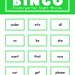 Printable Kindergarten Dolch Sight Word Flashcards and Bingo With Bingo ...